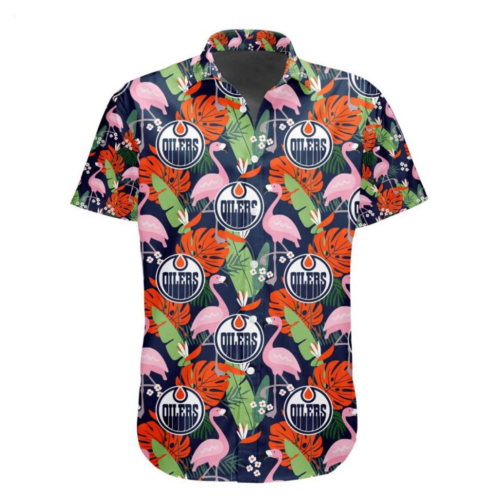 NHL Edmonton Oilers Special Hawaiian Design Woman Casual Shirt - Torunstyle