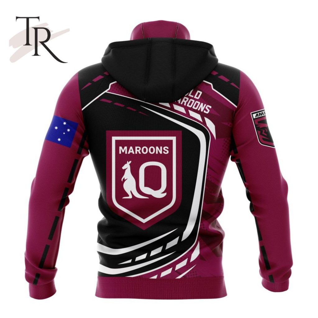State Of Origin QLD Maroons Special Design Hoodie 3D - Torunstyle