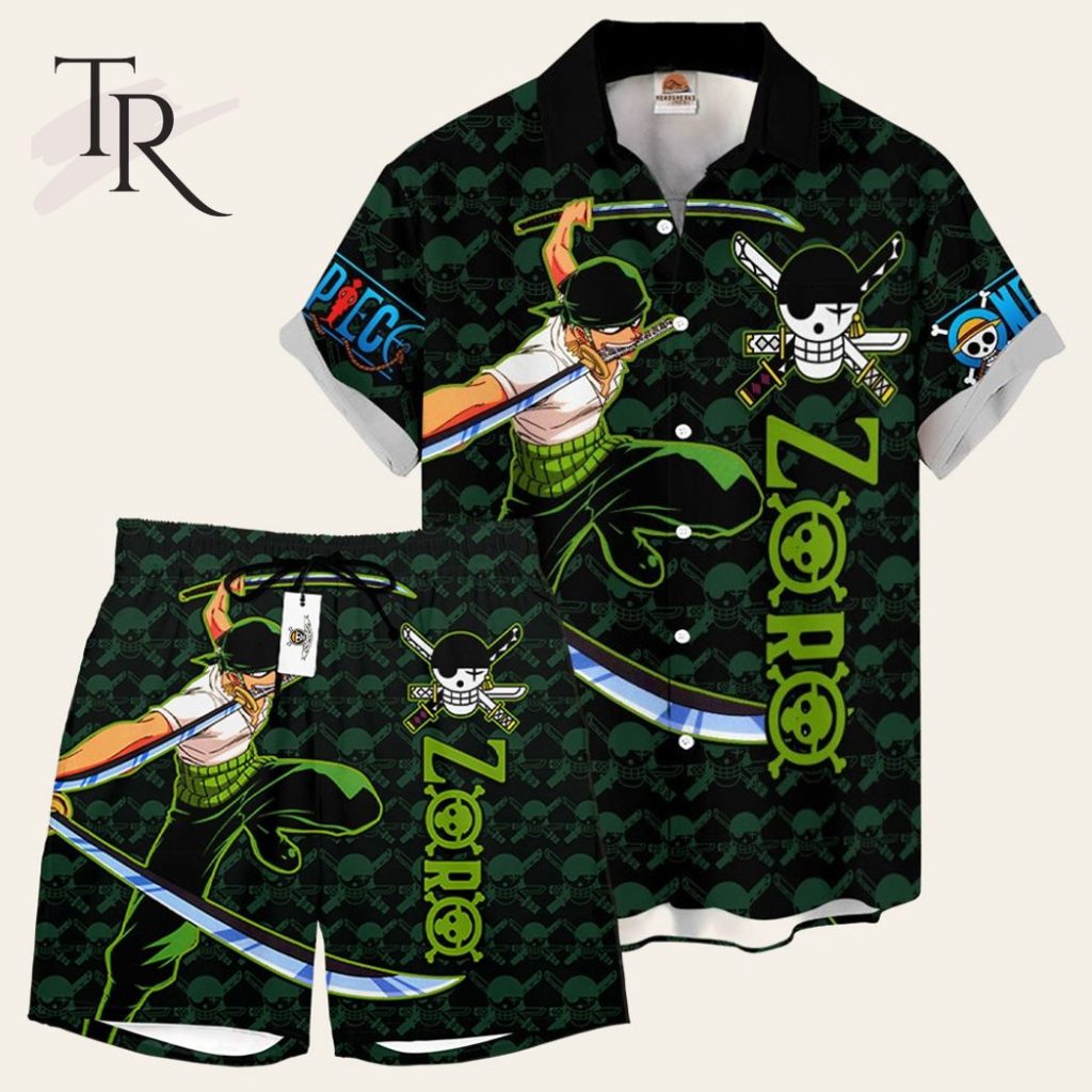 PREMIUM Roronoa Zoro One Piece Custom Baseball Jersey - Torunstyle