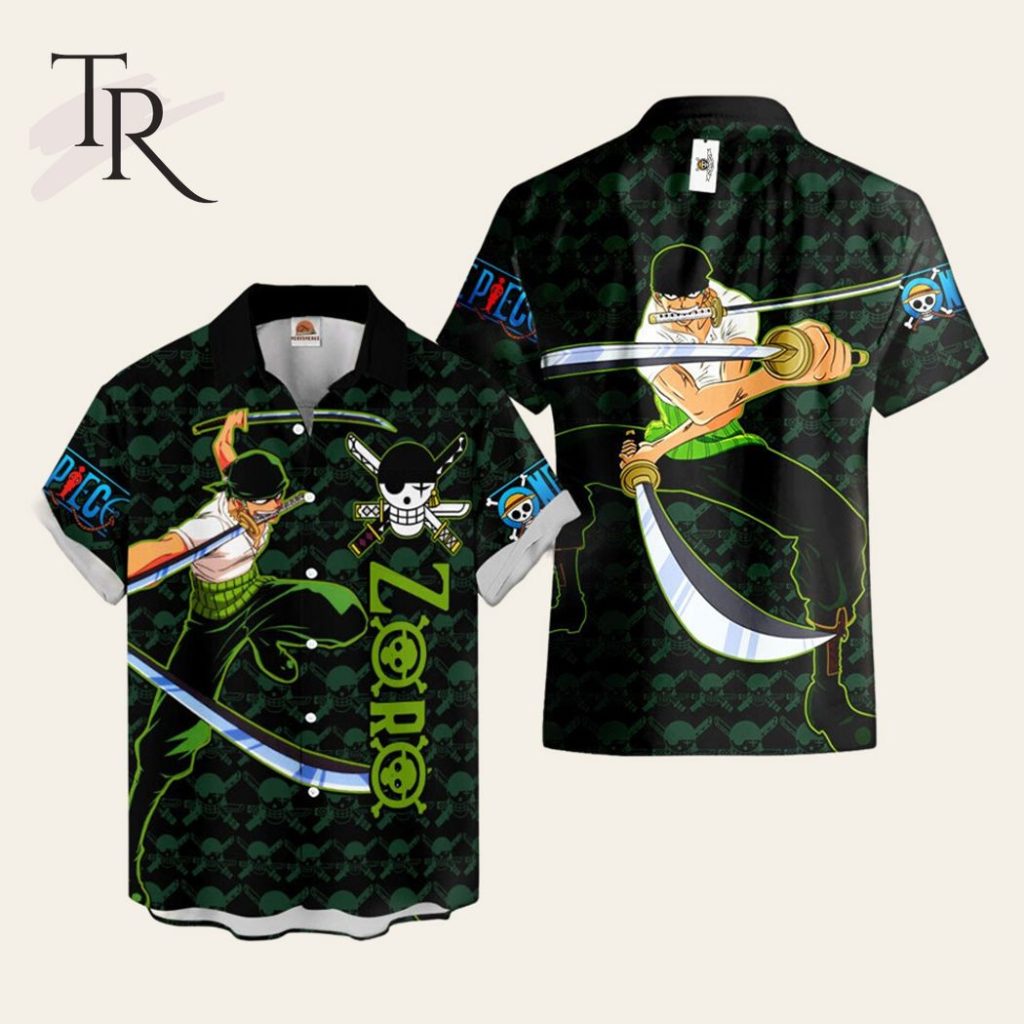 PREMIUM Roronoa Zoro One Piece Custom Baseball Jersey - Torunstyle