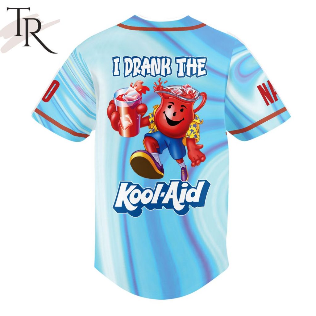 I Drank the Kool-Aid Custom Baseball Jersey - Torunstyle