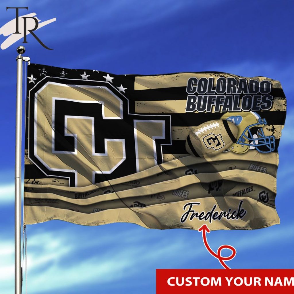 Colorado Buffaloes Custom Flag 3x5ft For This Season - Torunstyle