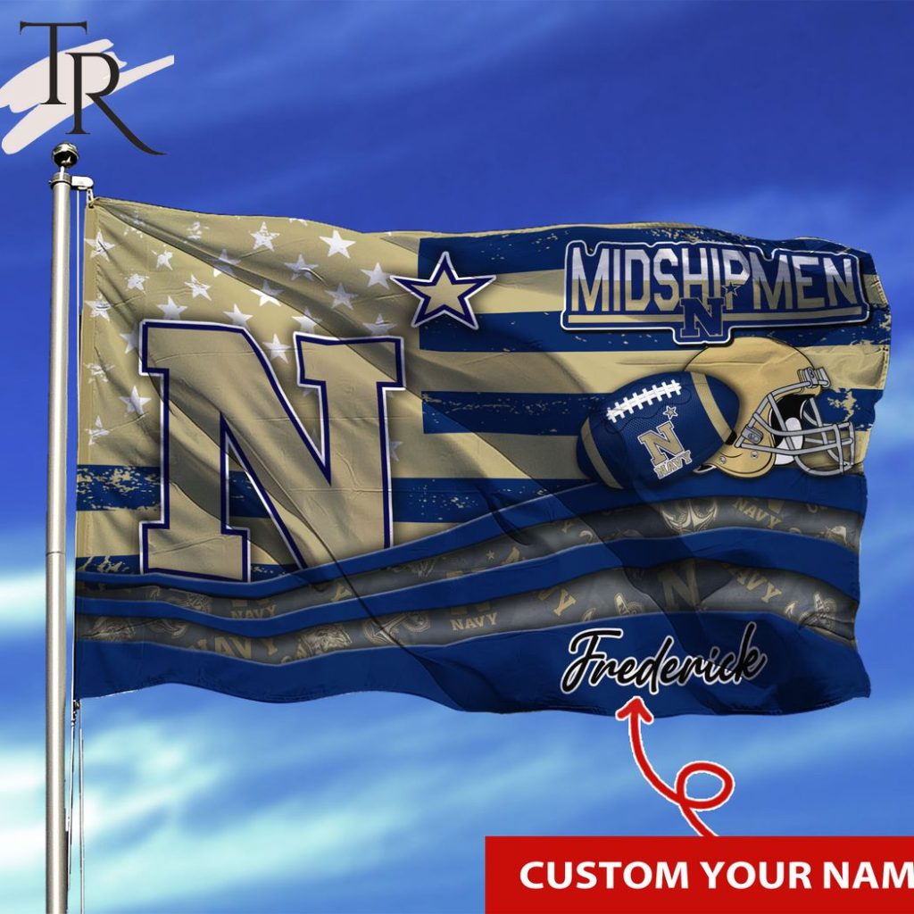 Navy Midshipmen Custom Flag 3x5ft For This Season - Torunstyle