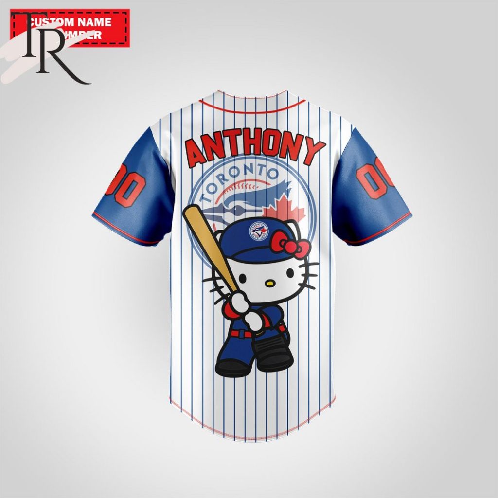 Toronto Blue Jays Special Hello Kitty Design Baseball Jersey Premium ...