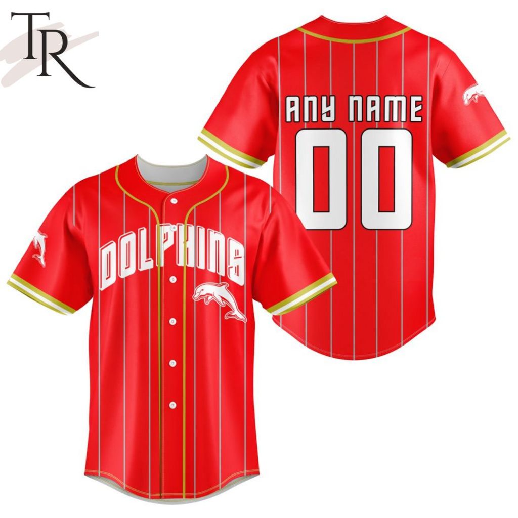 Personalized NRL Dolphins Special Baseball Jersey Design - Torunstyle