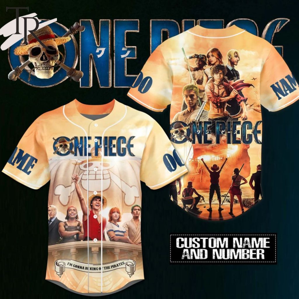 Custom Name And Number One Piece Live Action Baseball Jersey - Torunstyle