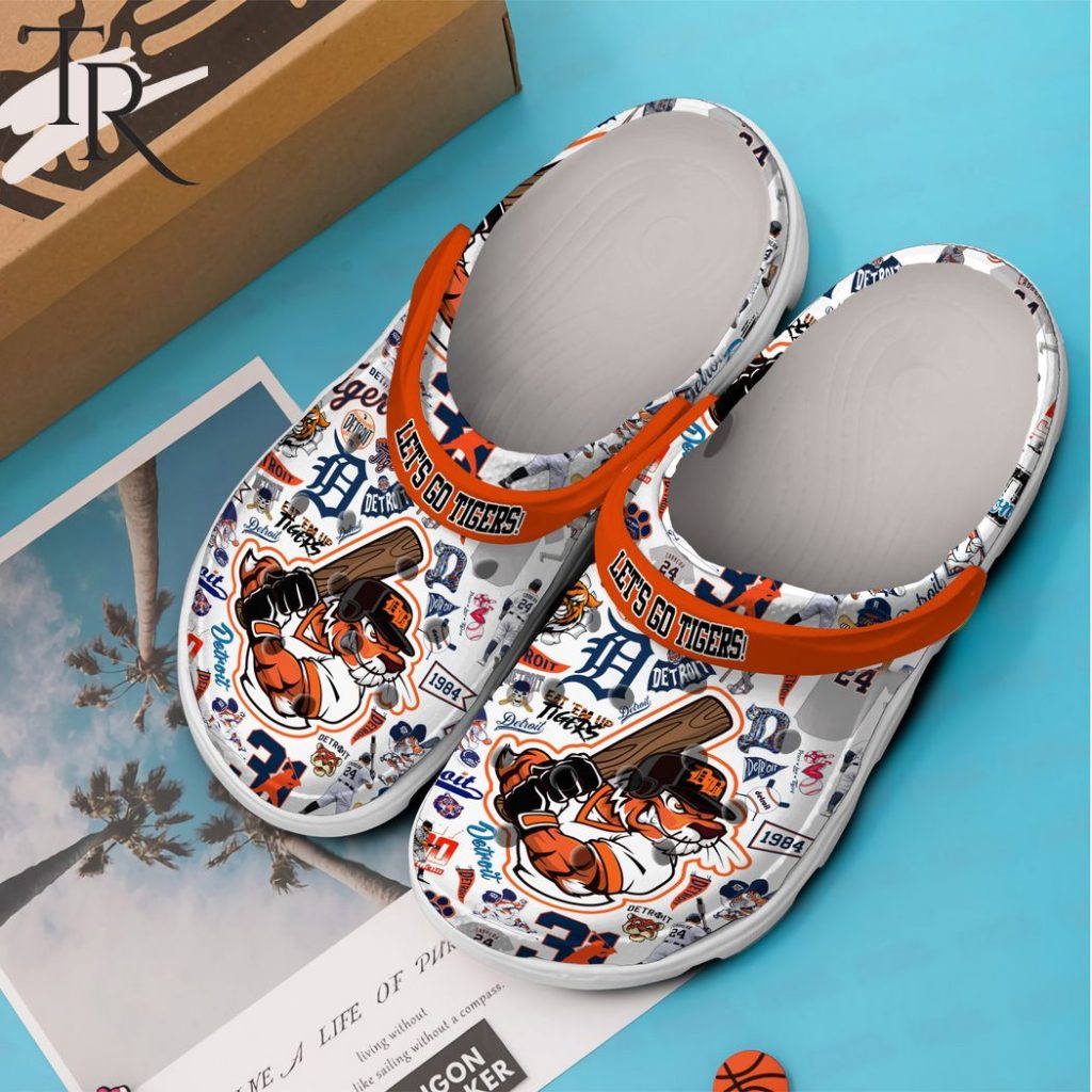 Let's Go Tigers Detroit Tigers Crocs - Torunstyle