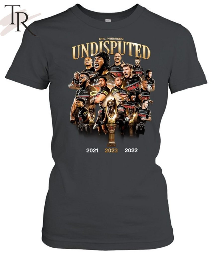 NRL Premiers Undisputed 2023 Penrith Panthers T-Shirt - Torunstyle