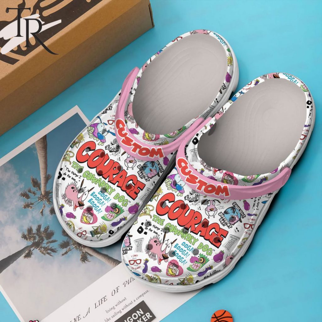 PREMIUM Custom Courage The Cowardly Dog Clogs - Torunstyle