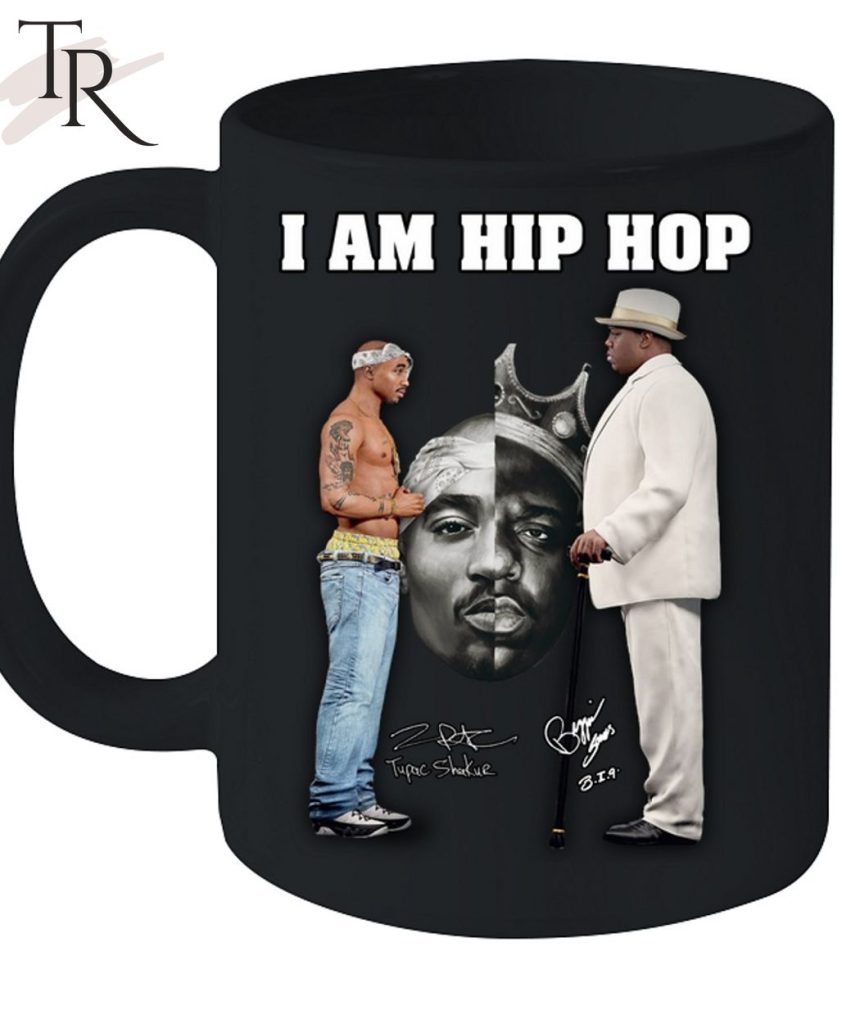 I Am Hip Hop Tupac Shakur And B.I.G Signature Unisex T-Shirt - Torunstyle