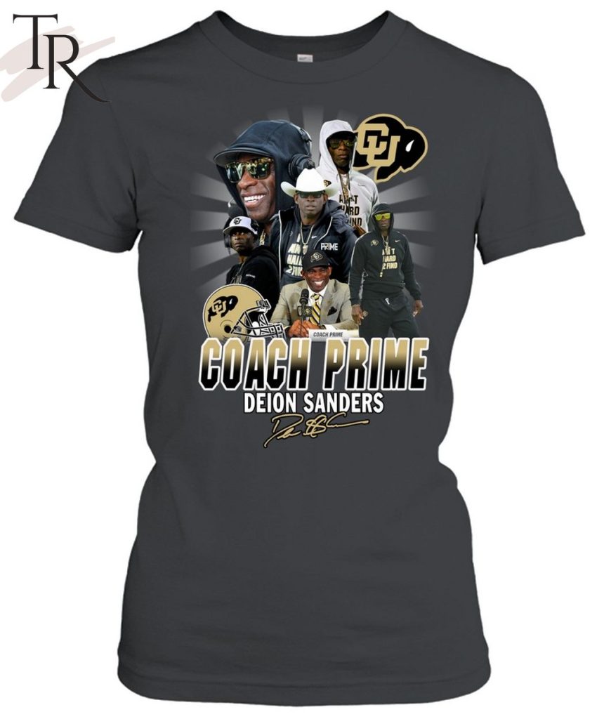 Coach Prime Deion Sanders Signature T-Shirt - Torunstyle