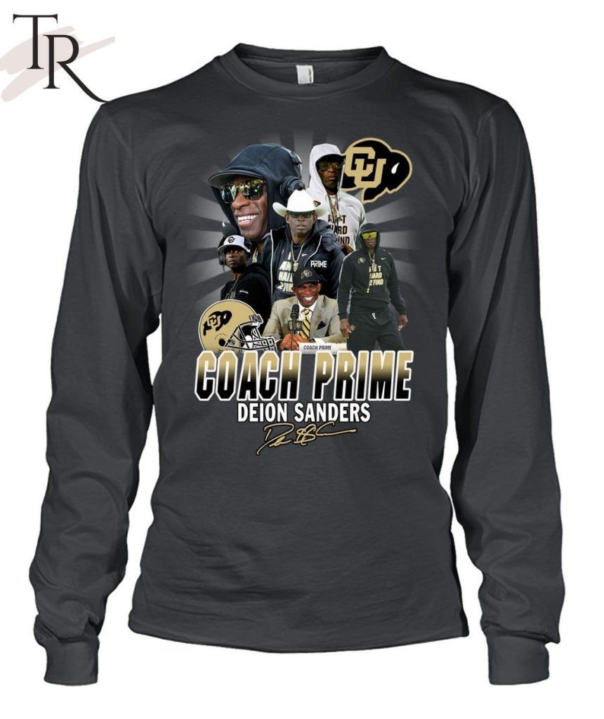 Coach Prime Deion Sanders Signature T-Shirt - Torunstyle