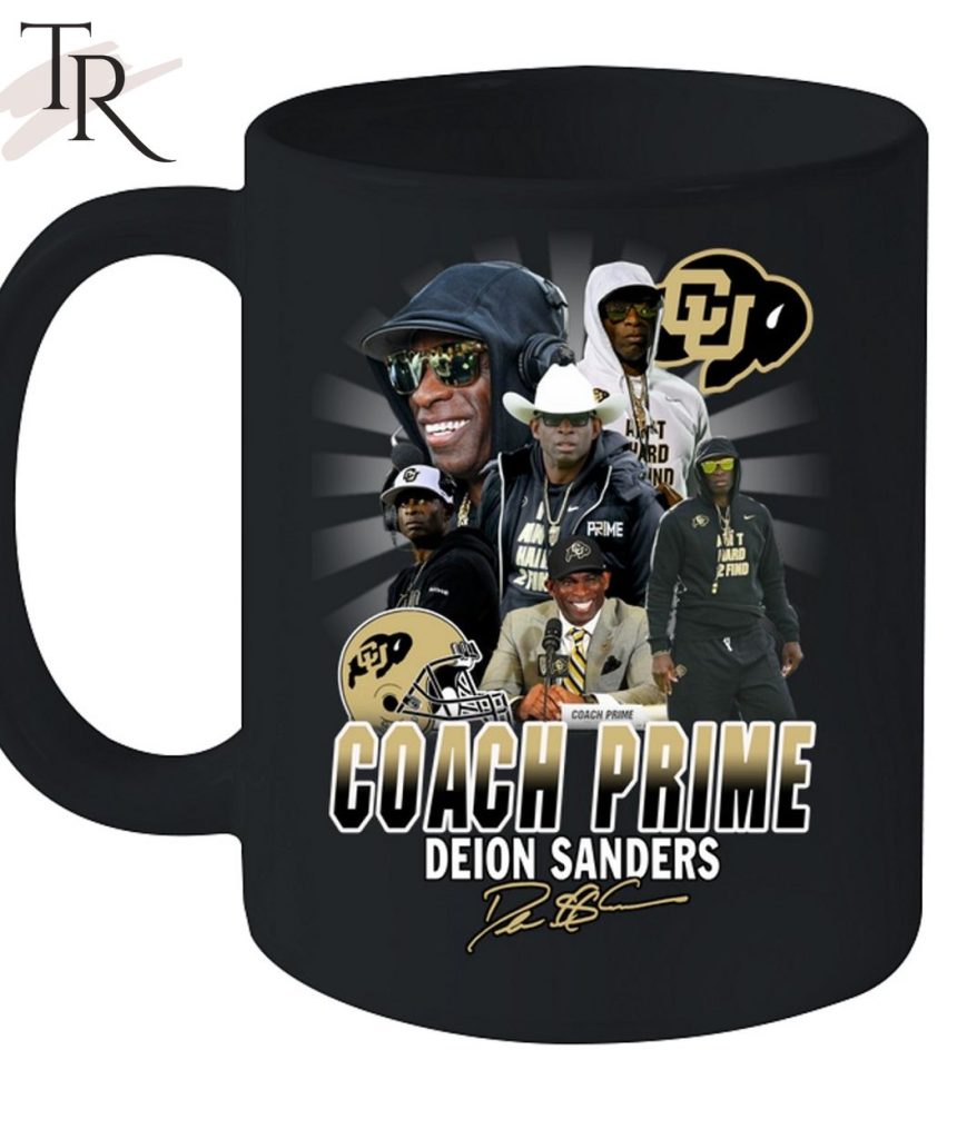 Coach Prime Deion Sanders Signature T-Shirt - Torunstyle