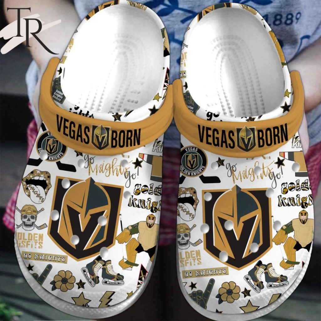 Vegas Born Go Knights Golden Knight Clogs - Torunstyle