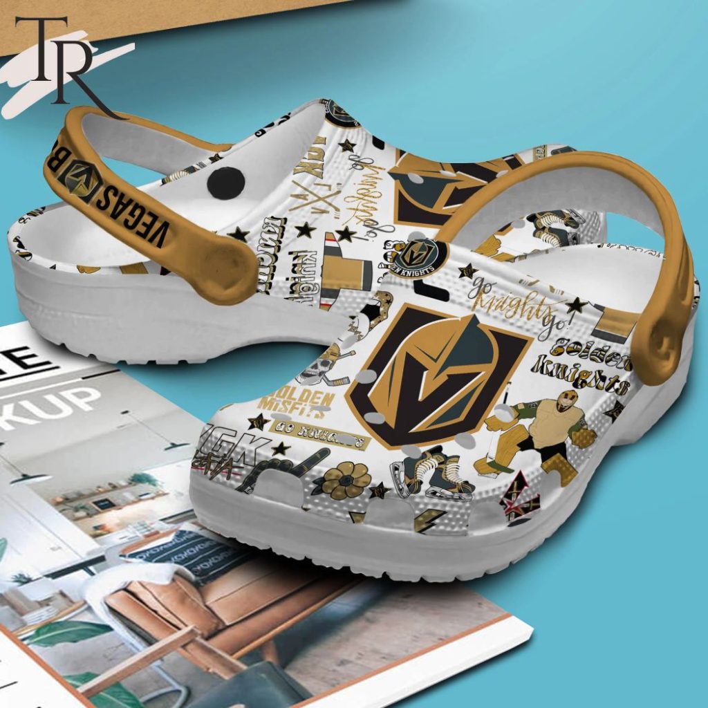 Vegas Born Go Knights Golden Knight Clogs - Torunstyle