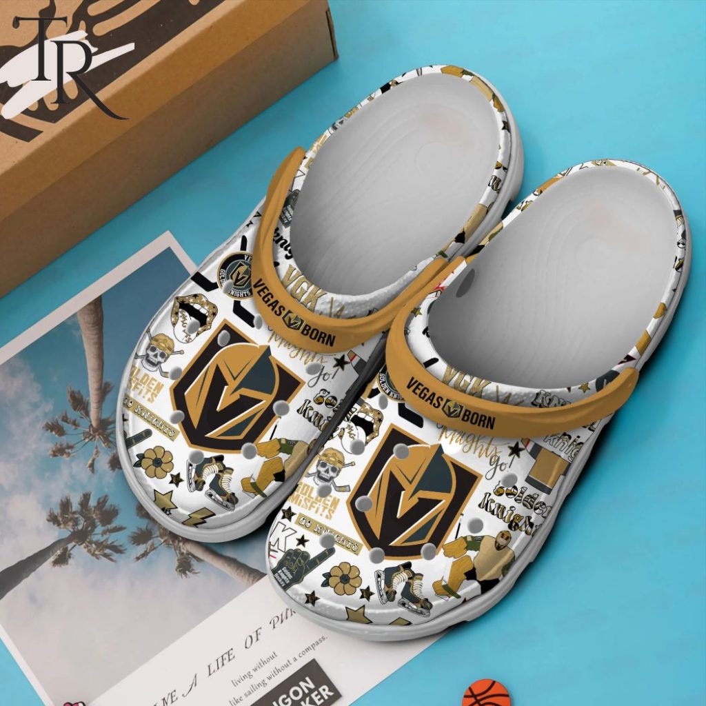 Vegas Born Go Knights Golden Knight Clogs - Torunstyle