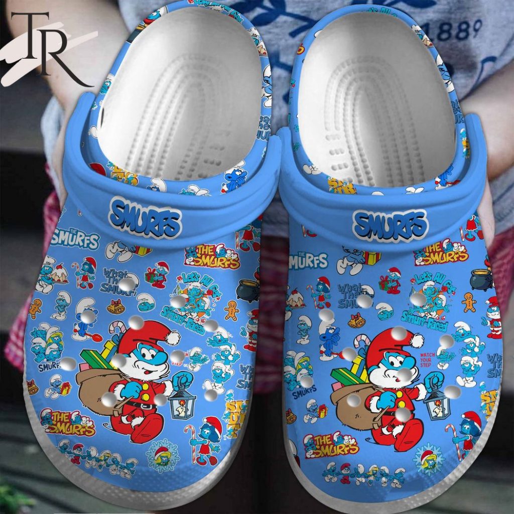 The Smurfs Let's All Get Smurf-Face Clogs - Torunstyle