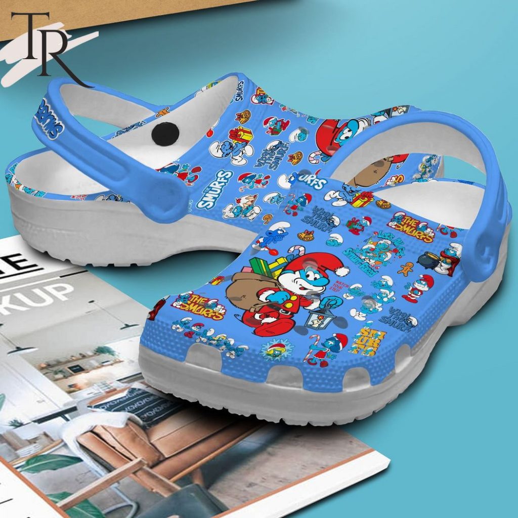 The Smurfs Let's All Get Smurf-Face Clogs - Torunstyle