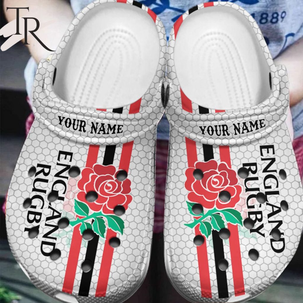 Rugby World Cup 2023 England Personalized Crocs - Torunstyle