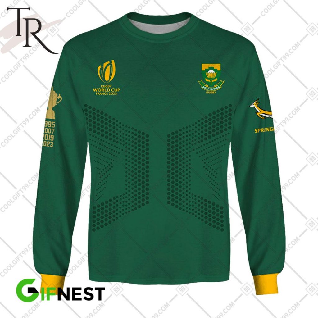 Rugby World Cup France 2023 South Africa Springboks 3D Hoodie - Torunstyle