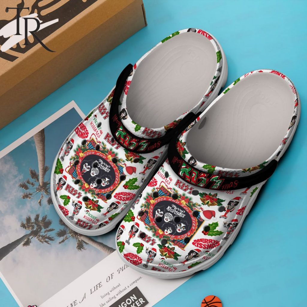 Merry Kiss Mas Rock And Roll Over Merry Kiss My Ass Kiss Band Clogs ...