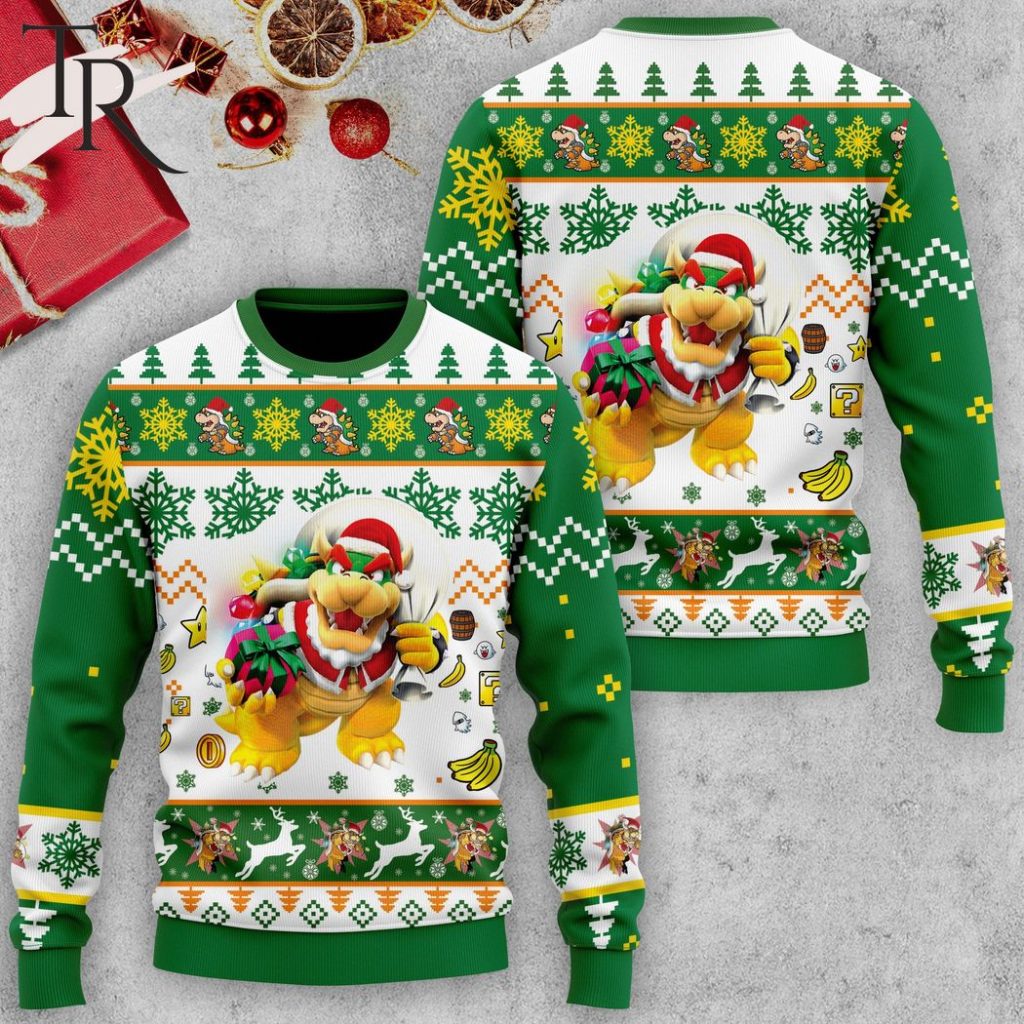 Super Mario Bowser Christmas Sweater - Torunstyle