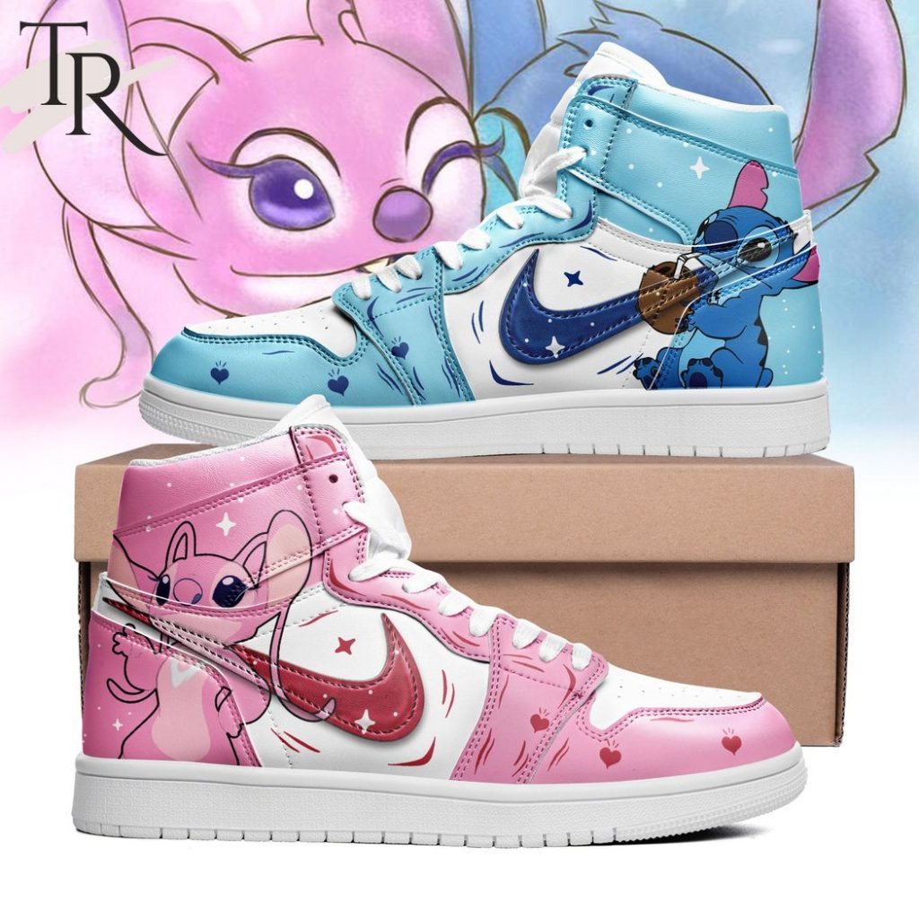 Stitch Air Jordan 1 High - Torunstyle