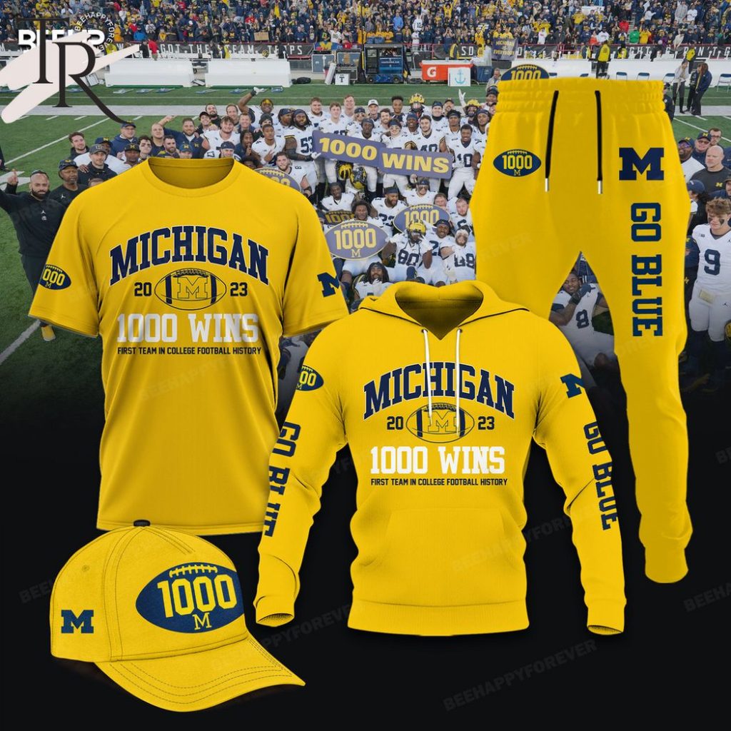 Michigan Wolverines 1000 Wins First Team College Football History Go ...