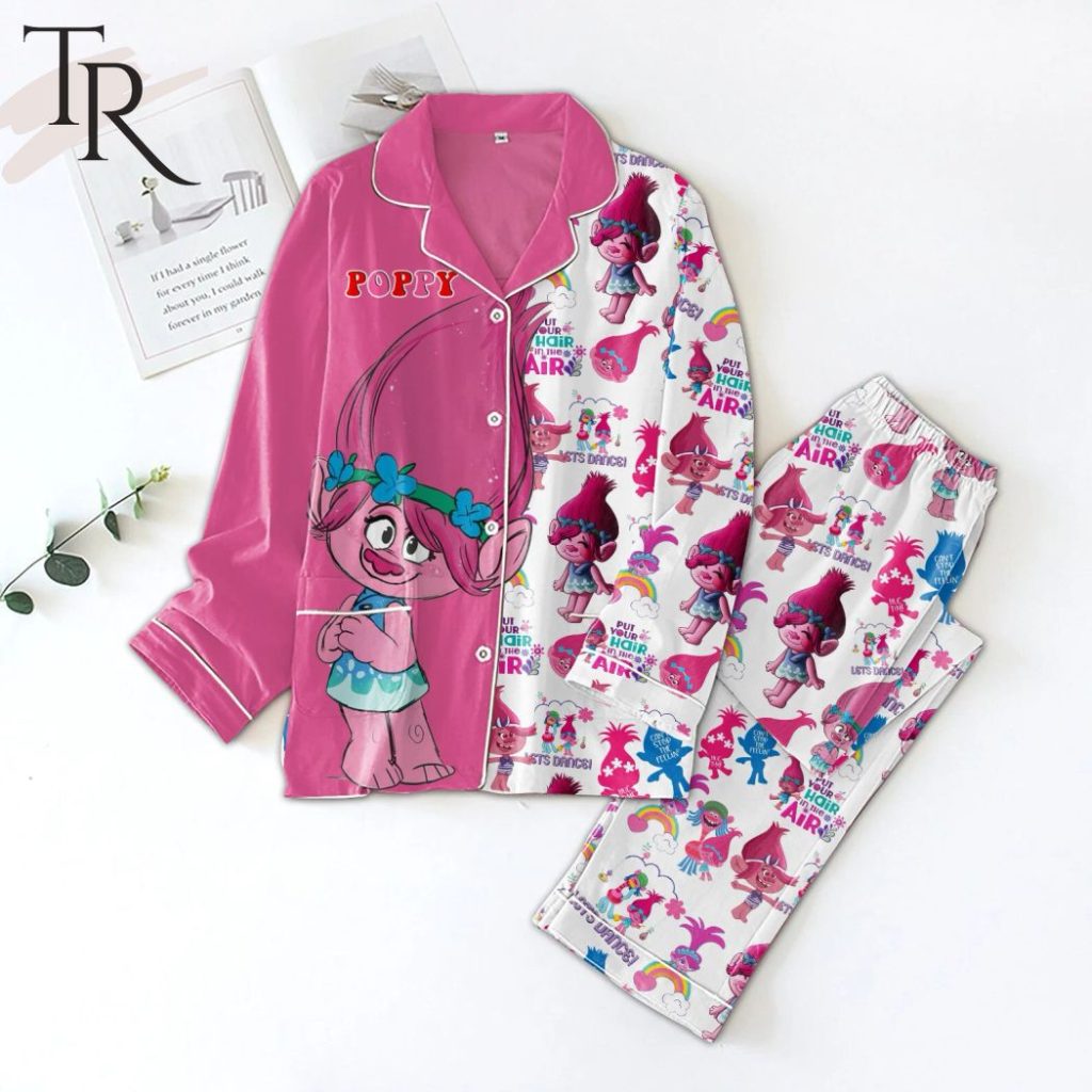 Poppy Dance Trolls Movie Pajamas Set - Torunstyle