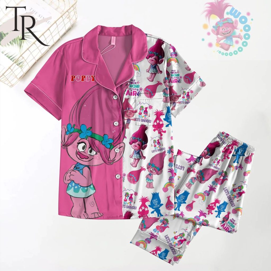 Poppy Dance Trolls Movie Pajamas Set - Torunstyle