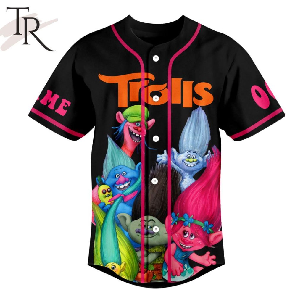 Trolls Trolling With My Homies Custom Baseball Jersey - Torunstyle