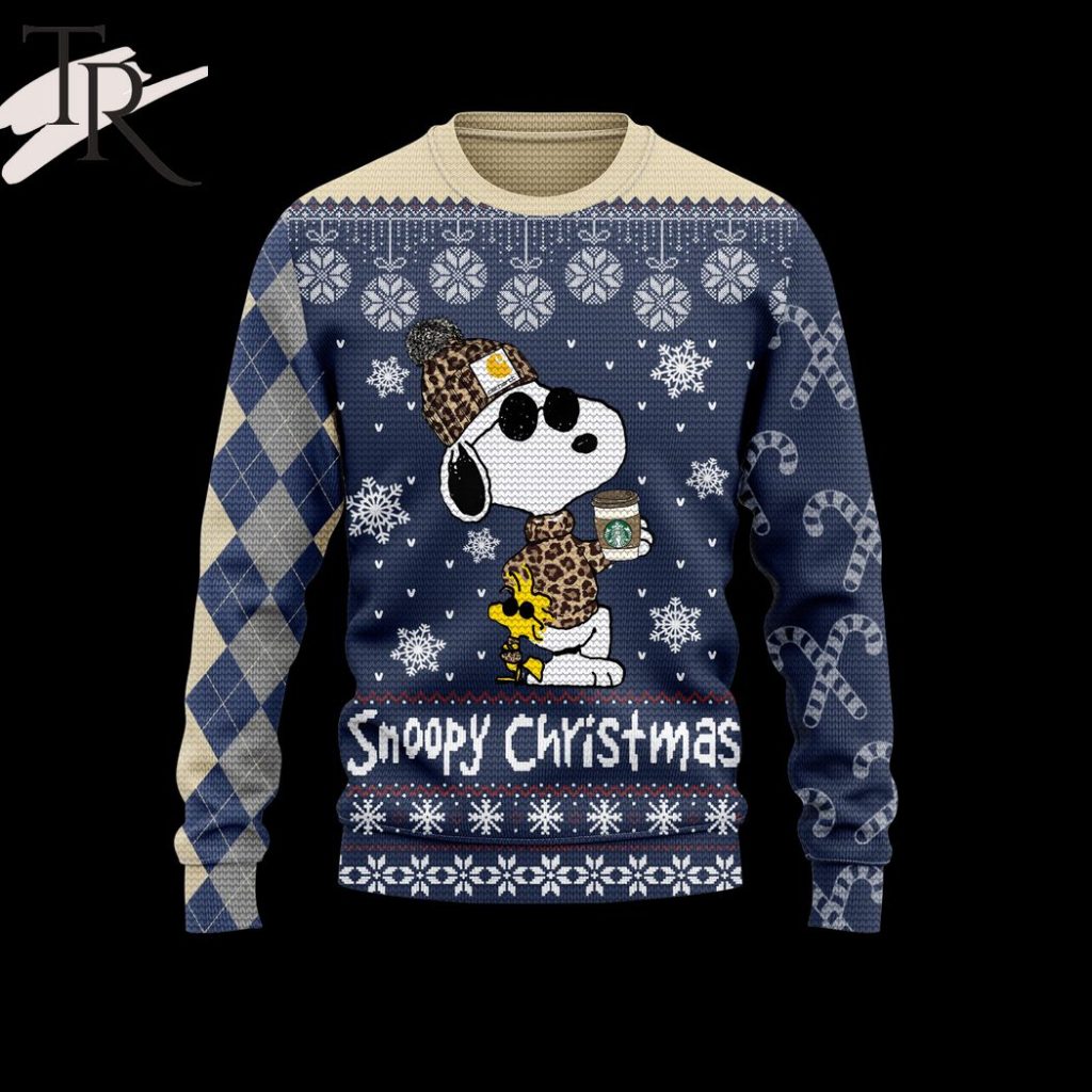 Snoopy Christmas Bougie Snoopy Ugly Sweater - Torunstyle