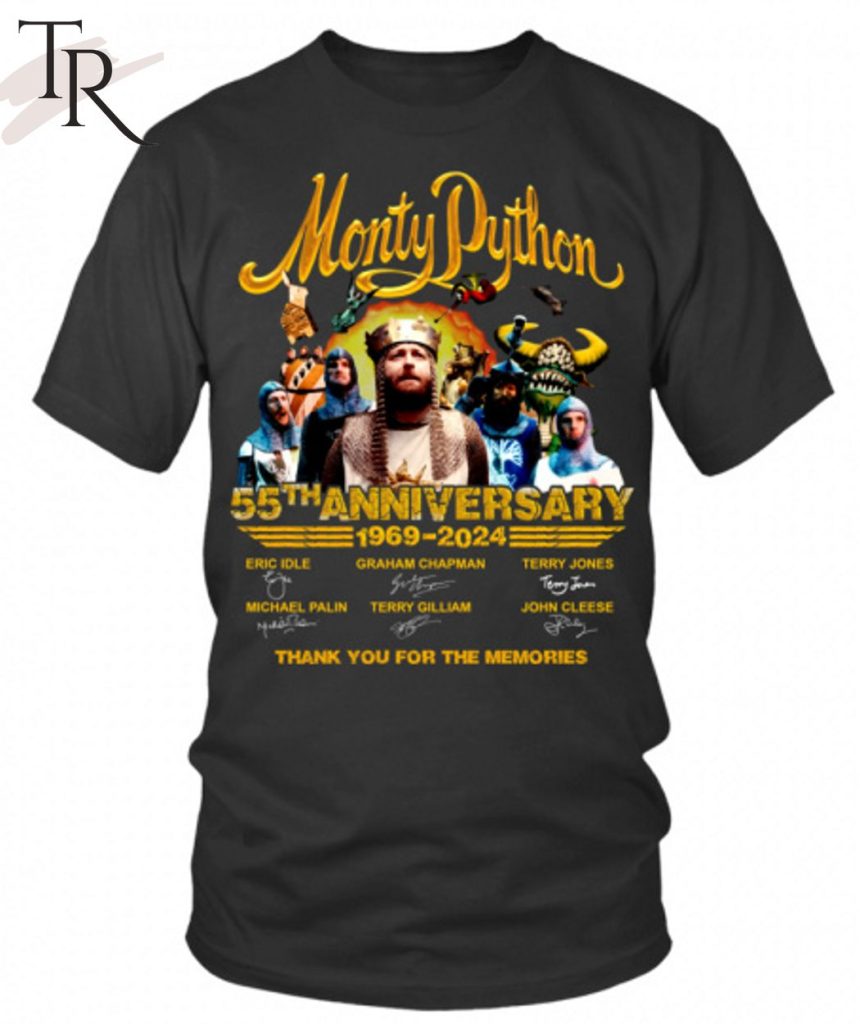 Monty Python 55th Anniverasry 1969 - 2024 Thank You For The Memories T ...
