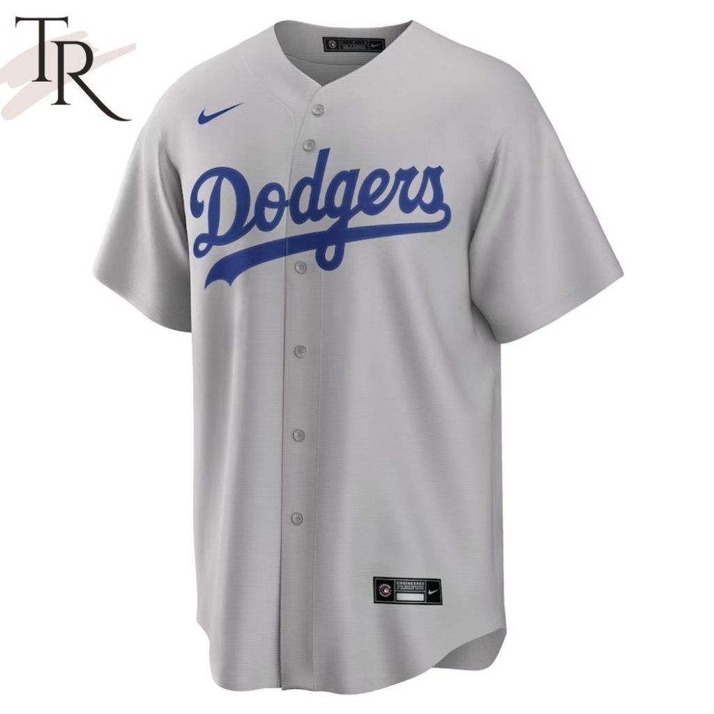 MLB Los Angeles Dodgers Shohei Ohtani 17 Baseball Jersey - Grey ...