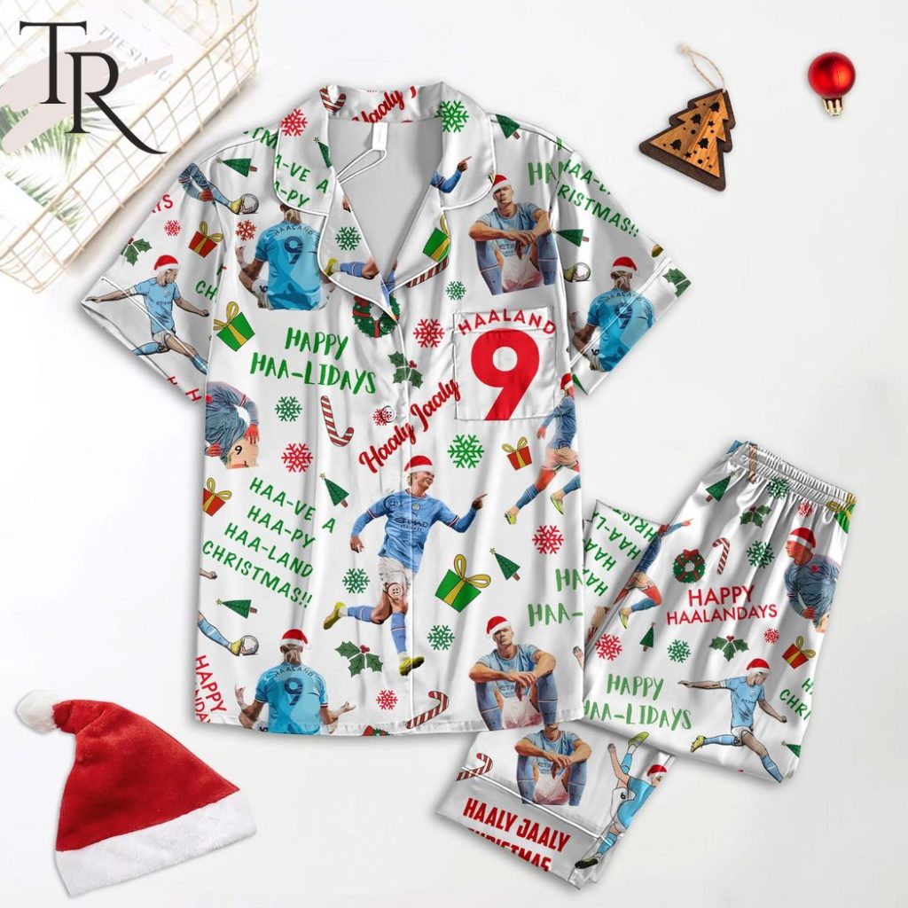 Erling Haaland Happy Haa-Lidays Pajamas Set - Torunstyle