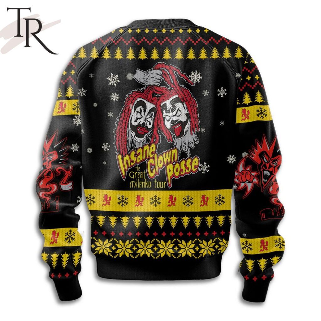 Insane Clown Posse The Great Milenko 20th Anniversary Tour Ugly Sweater ...