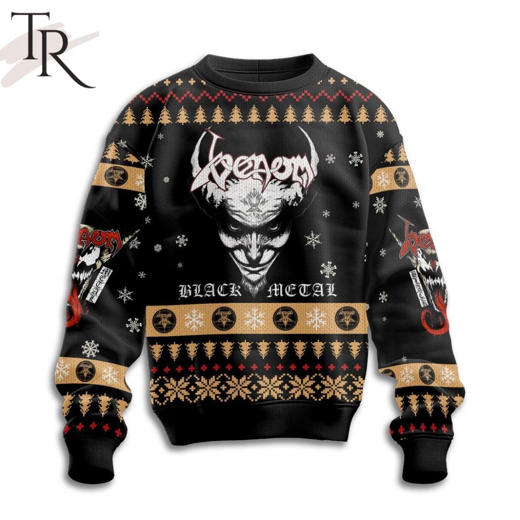 Venom - Black Metal Ugly Sweater - Torunstyle