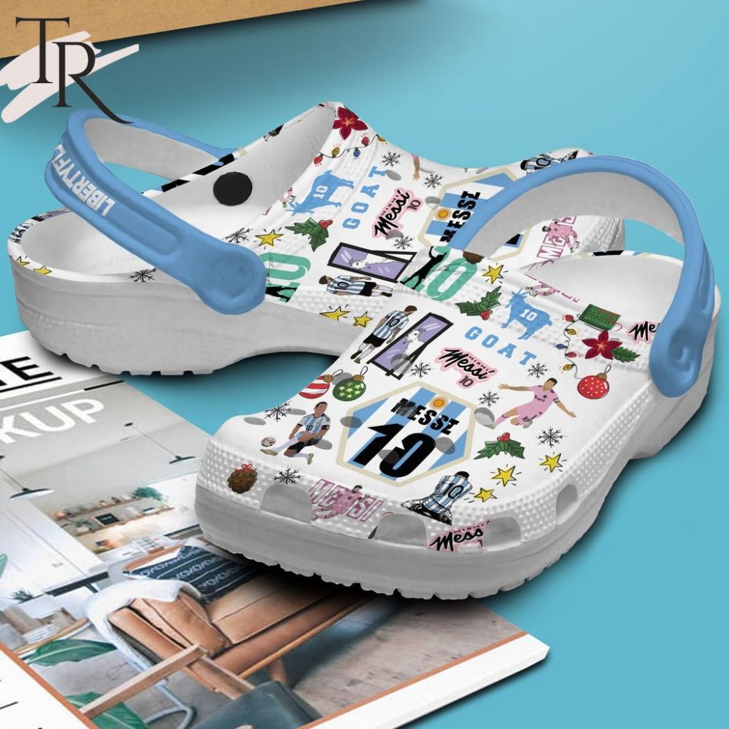 Lionel Messi GOAT Miami Crocs - Torunstyle