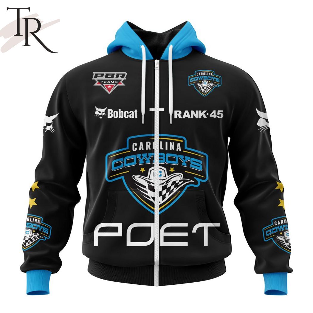 PBR Carolina Cowboys 2023 Personalized Kits Hoodie - Torunstyle