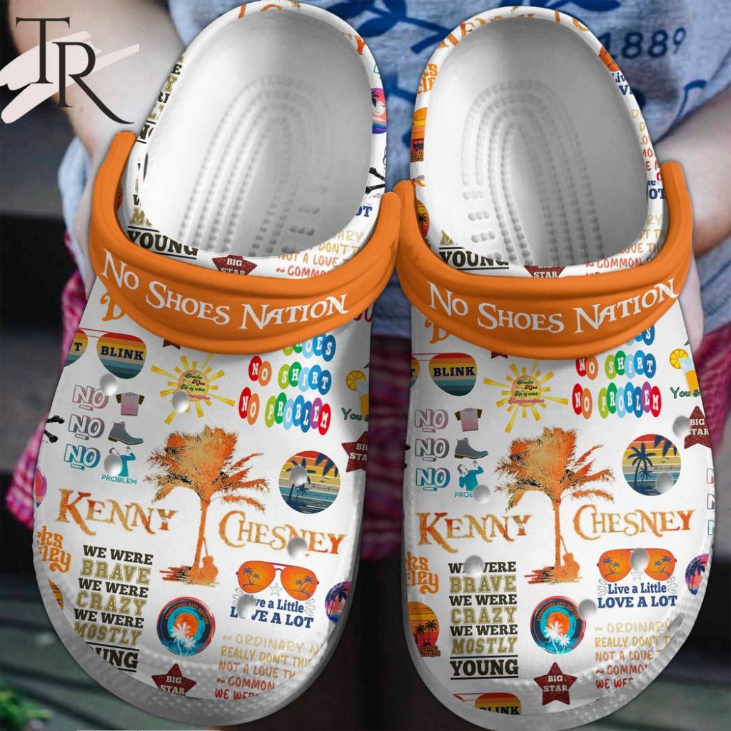 No Shoes Nation Kenny Chesney Crocs - Torunstyle