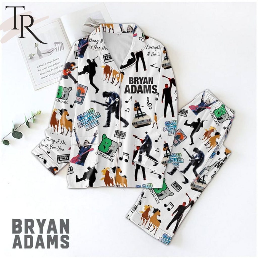 Bryan Adams - Cloud Number Nine Pajamas Set - Torunstyle