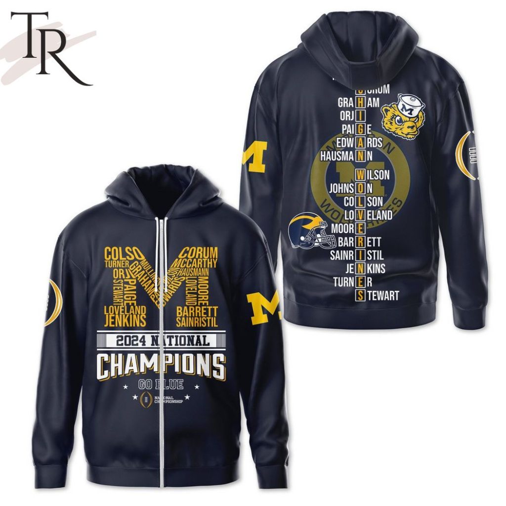 Michigan Wolverines 2024 National Champions Go Blue National ...