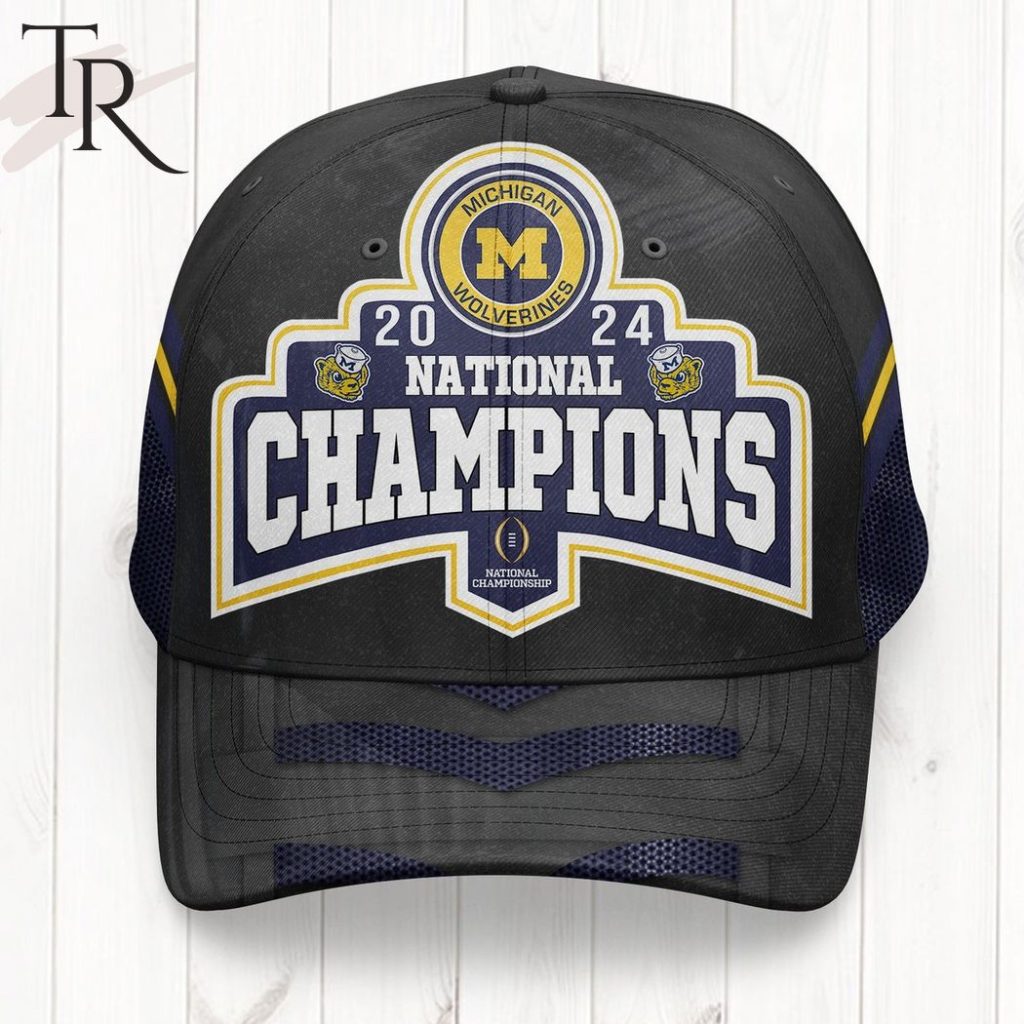 2024 National Champions Michigan Wolverines Classic Cap - Torunstyle