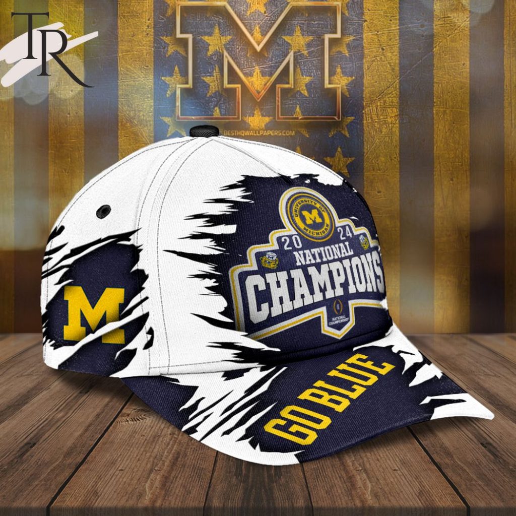 Michigan Wolverines Football 2024 National Champions Go Blue Classic ...