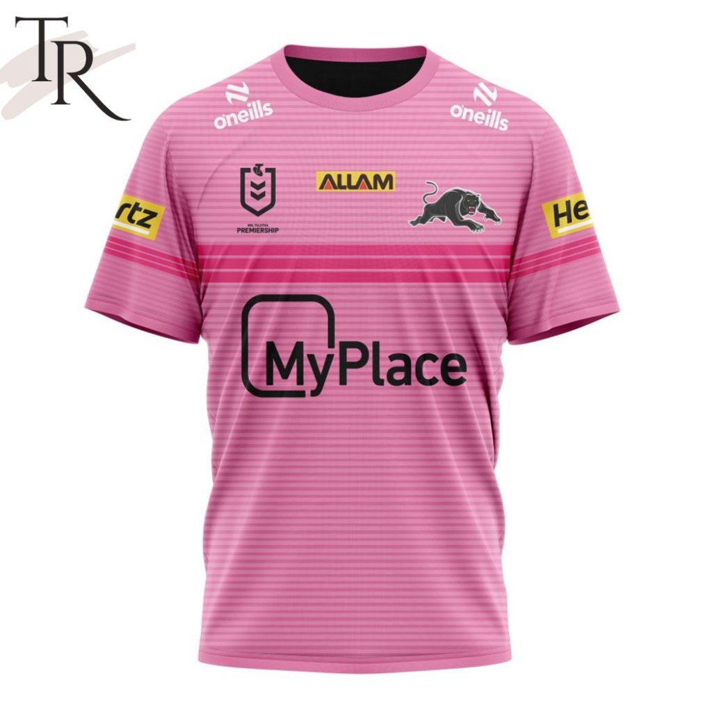 NRL Penrith Panthers Personalized 2024 Away Kits Hoodie - Torunstyle