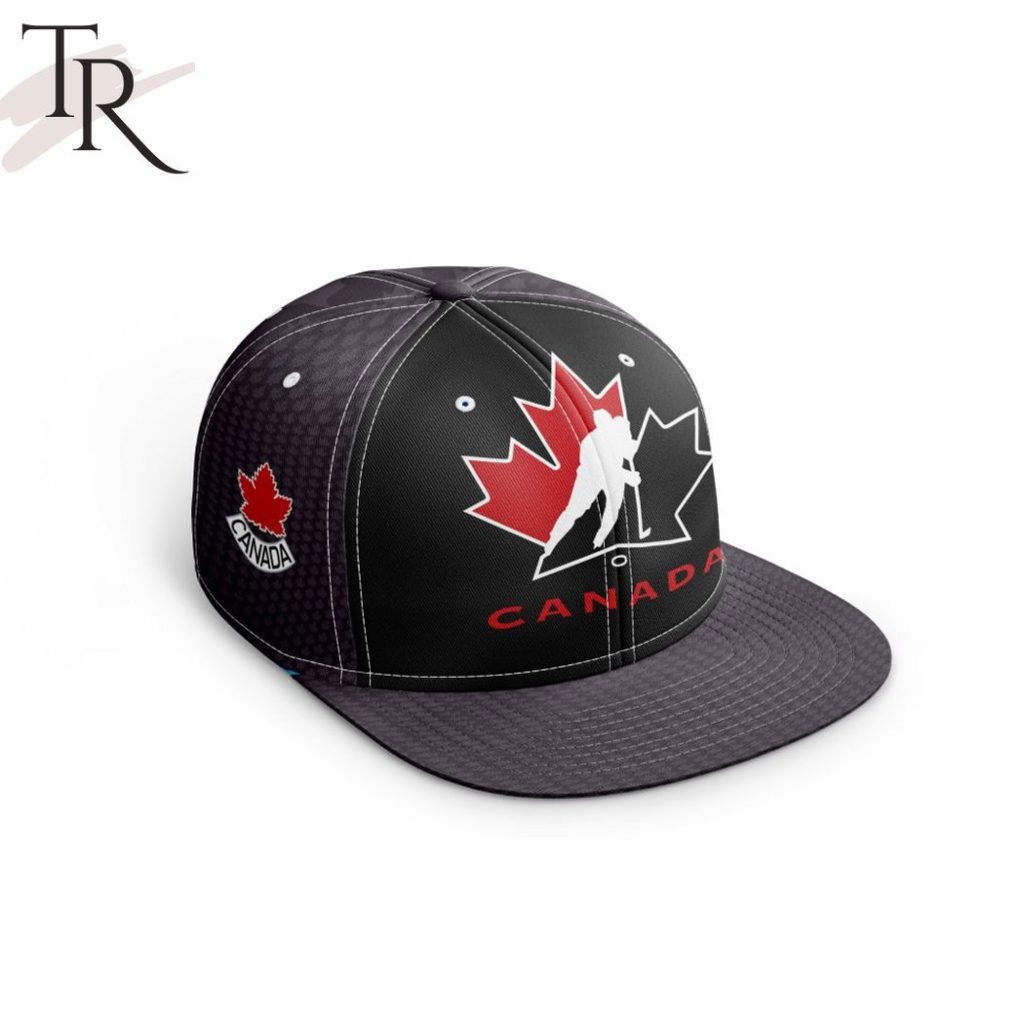 Hockey Canada Personalized Black Snapback Design Snapback Hats - Torunstyle