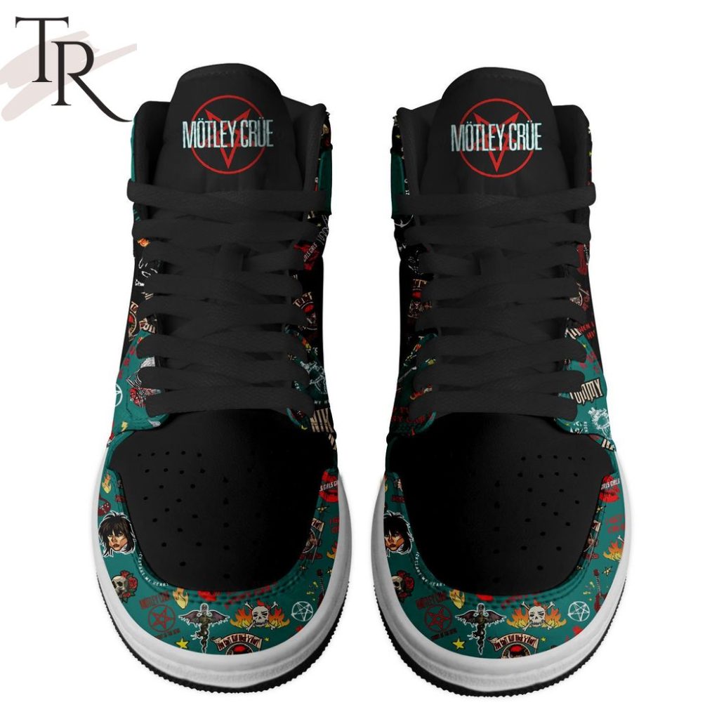Motley Crue Hotter Than Hell Air Jordan 1, Hightop - Torunstyle