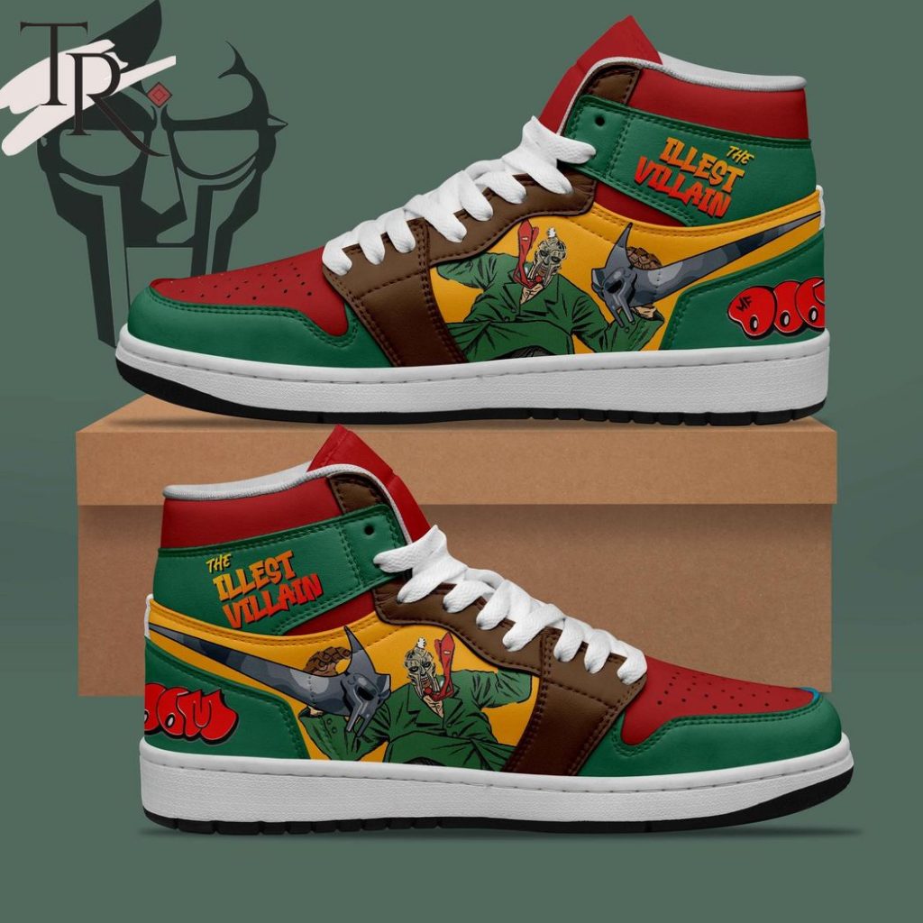 The Illest Villains MF DOOM Air Jordan 1, Hightop - Torunstyle
