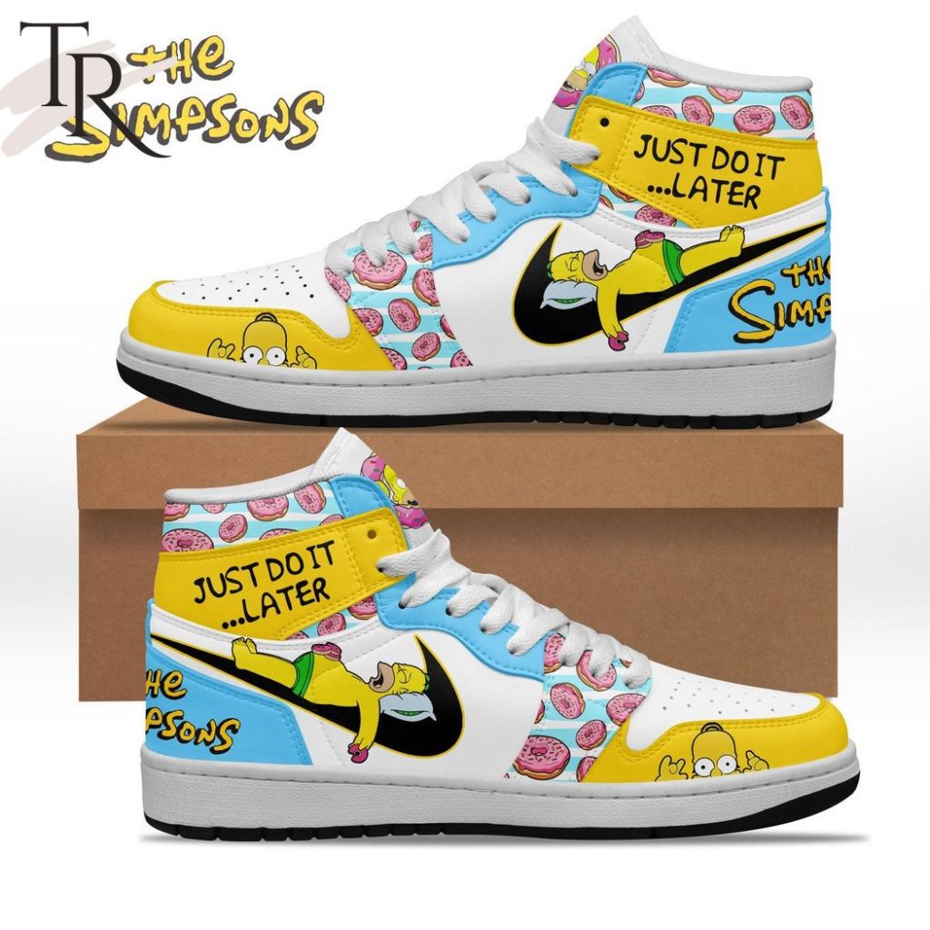 The Simpsons Just Do It...Later Air Jordan 1, Hightop - Torunstyle