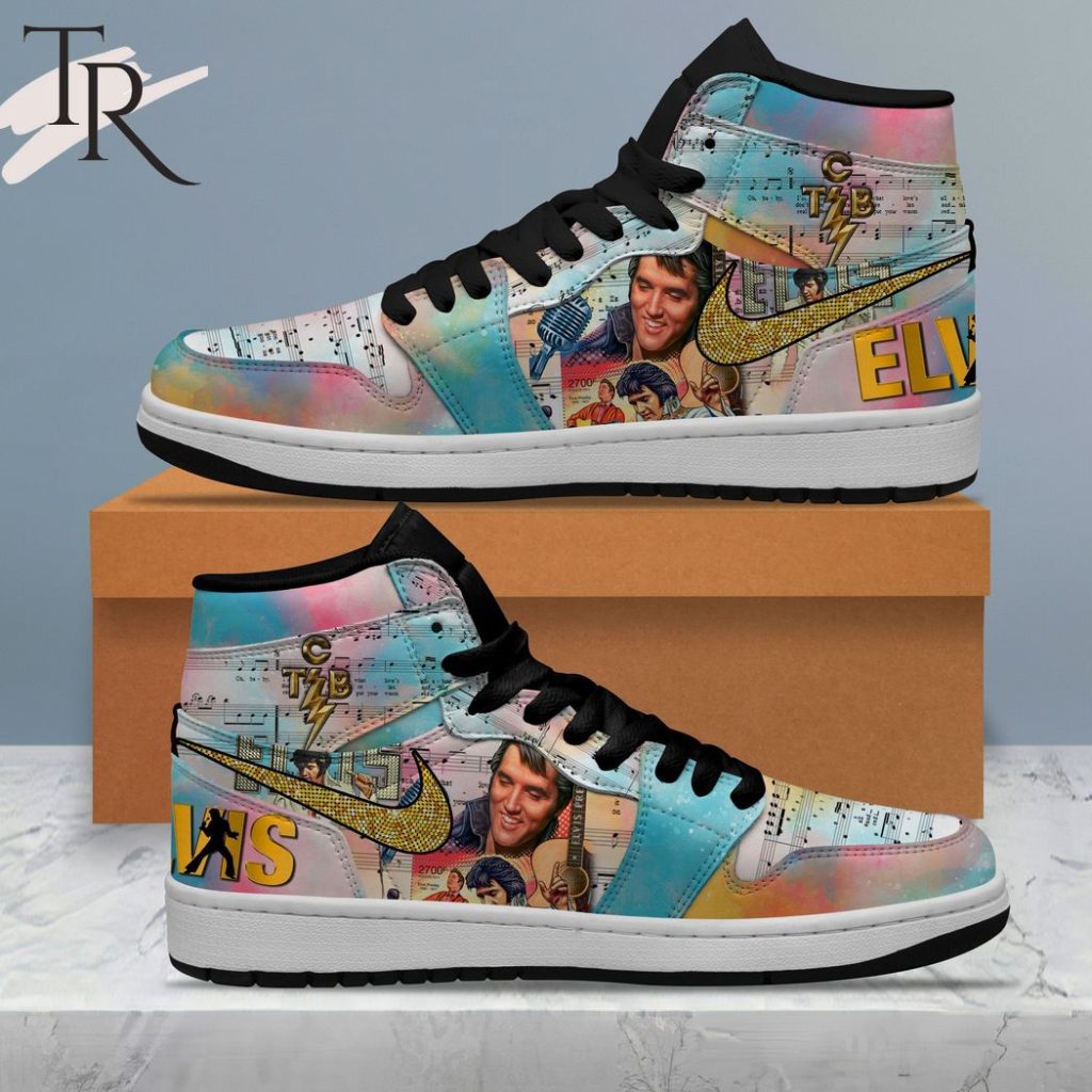 Elvis Presley TCB Band Air Jordan 1, Hightop - Torunstyle